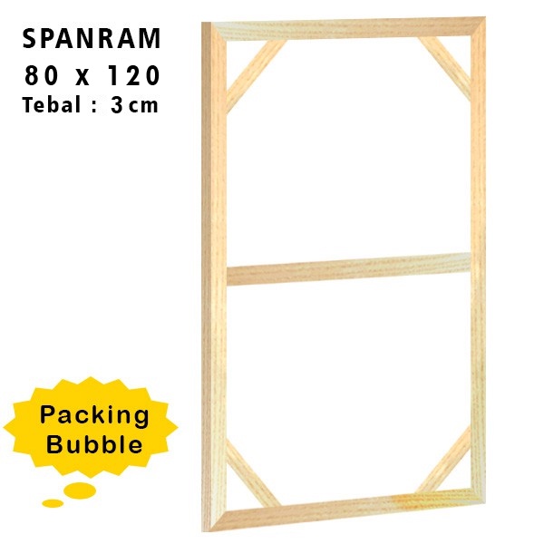 Jual Span Ram Kayu 80x120 cm Tebal 3 cm | Shopee Indonesia