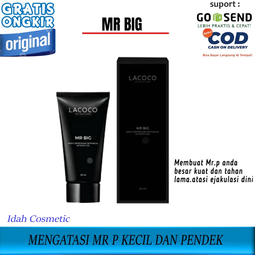 Jual [ORIGINAL] LACOCO MR BIG 100% ASLI - PEMBESAR MR P | Shopee Indonesia