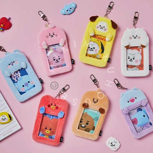 Jual NEW BT21 MININI PHOTOCARD HOLDER PHOTO HOLDER CARD KEYRING BTS OFFICIAL BABY PHOTOHOLDER ...