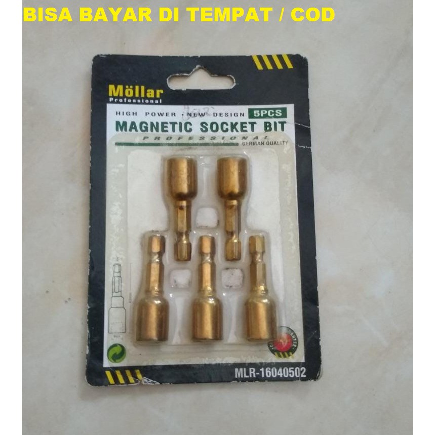 Jual KUNCI ROOFING / ROVING MAGNETIC SOCKET BITS MOLLAR HARGA PERPICIS ...