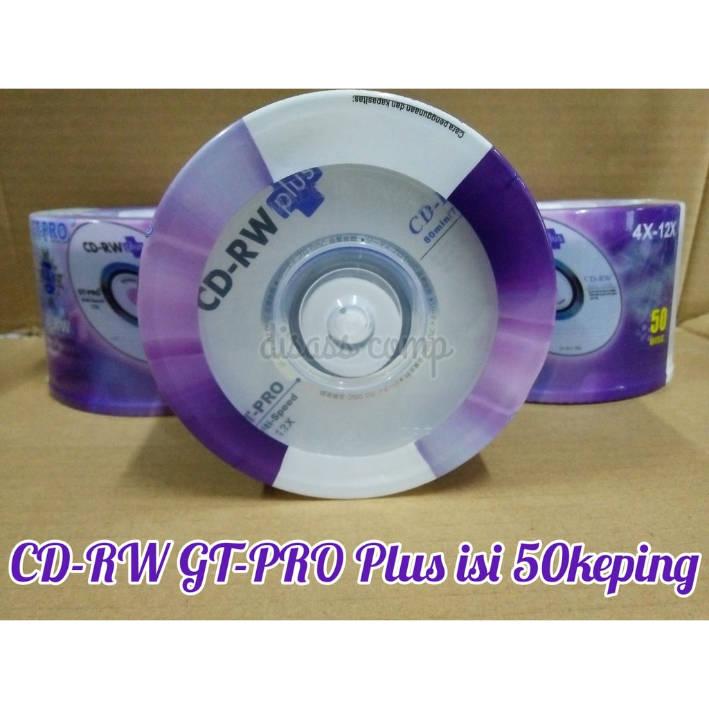 Jual CD-RW GT-PRO PLUS 12X - DISASS JOGJA | Shopee Indonesia
