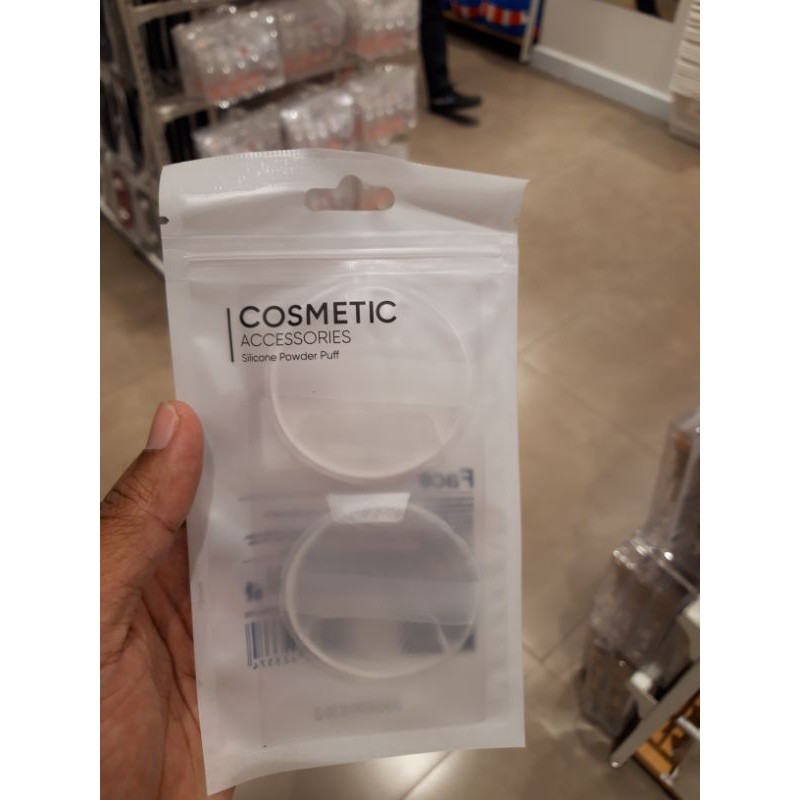 Jual Miniso Silicone Powder Puff With Ribbon(2Pack) | Shopee Indonesia