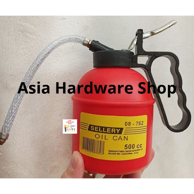 Jual Oil Can 500cc 500ml Botol Semprot Oli Semprotan Oli Plastik Oilcan ...