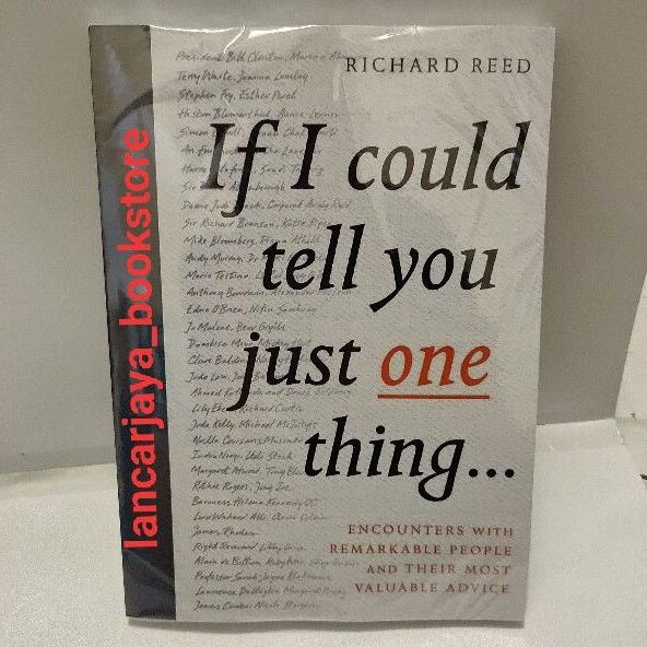 Jual Buku lf| Could Tell You Just One Thing | Shopee Indonesia