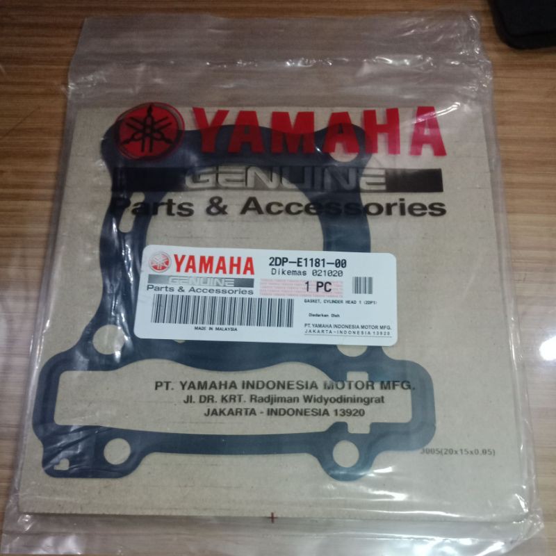 Jual PAKING BLOK BLOCK SEHER ATAS HEAD 2DP NMAX N-MAX LEXI AEROX ORIGINAL ORI ASLI YAMAHA YGP ...