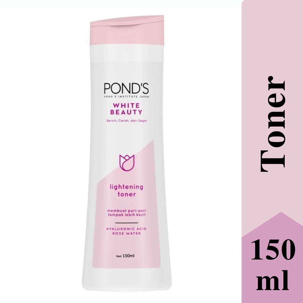 Jual Ponds White Beauty Lightening Toner 150 ml | Shopee Indonesia