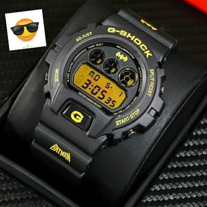 Jual PROMO best seller jam tangan pria g shock dw6900 karakter batman ...
