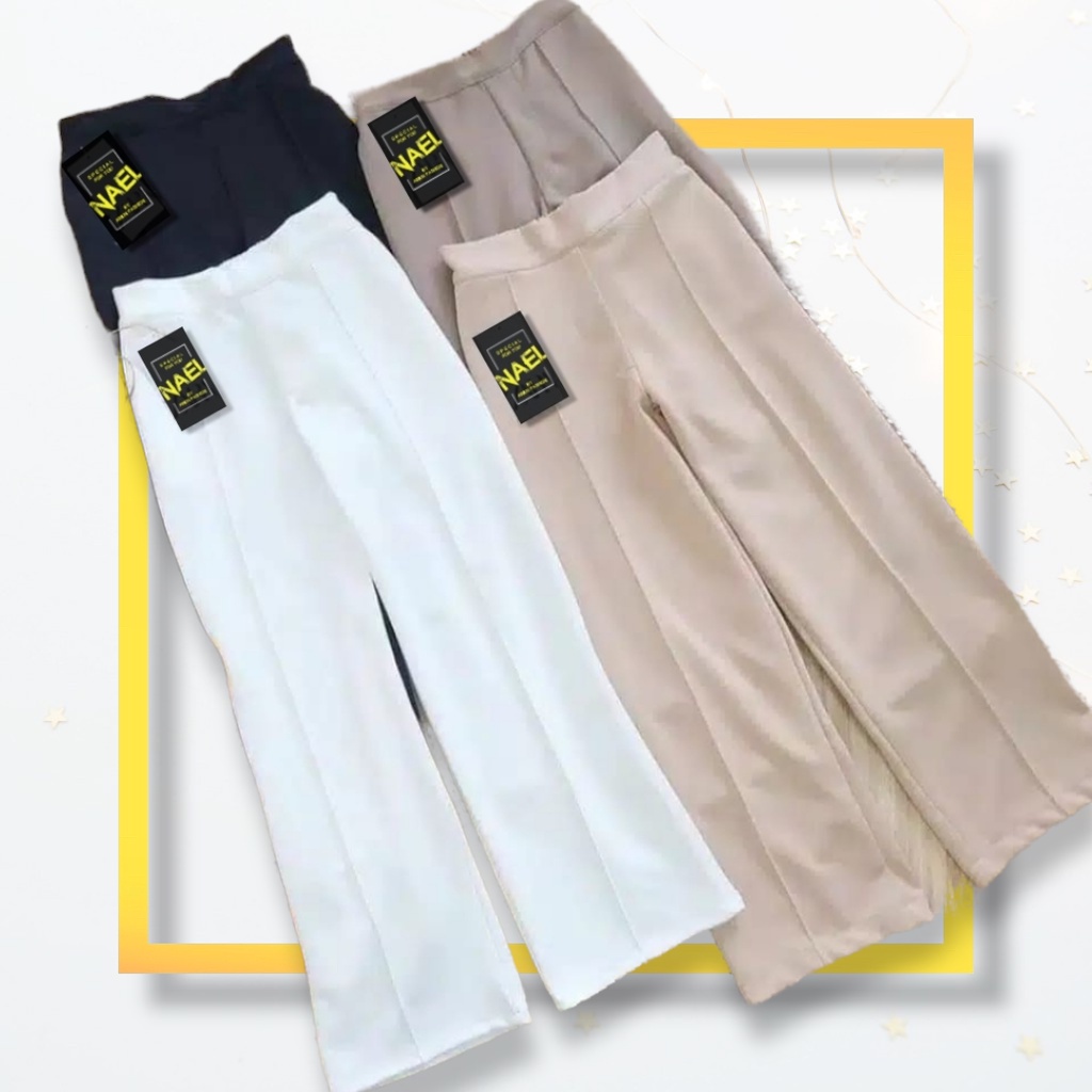 Jual KULOT SCUBA CUBIT PREMIUM//KULOT PUTIH TULANG //KULOT HIGHWAIST ...