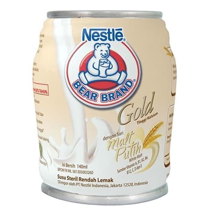 Jual Bear Brand Gold White Malt Rtd 140Ml | Shopee Indonesia