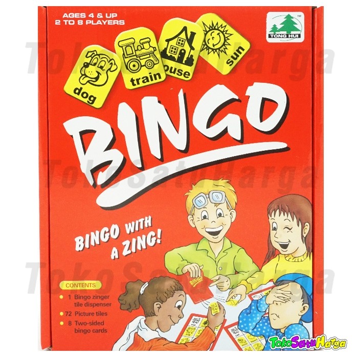 Jual Mainan Edukasi Anak Bingo With A Bing Zing | Family Game | Shopee ...