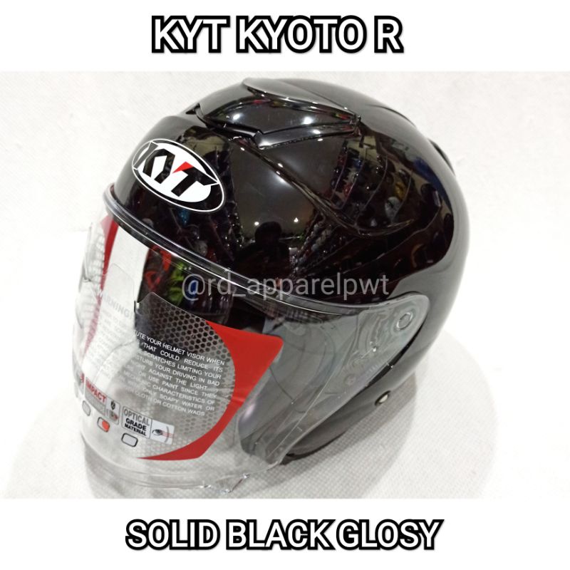 Jual Helm KYT Kyoto R Solid Original | Shopee Indonesia