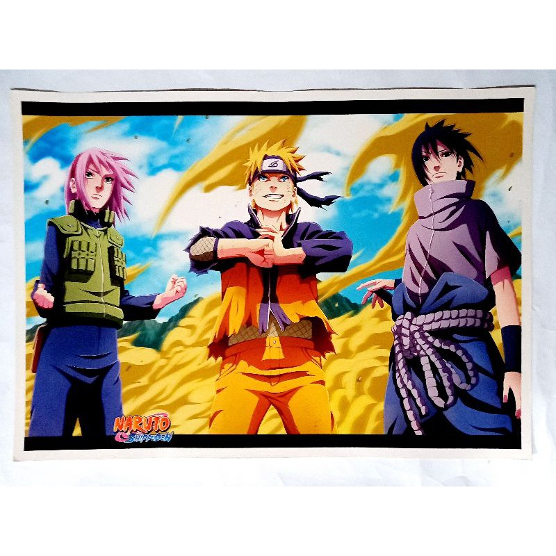 Jual POSTER NARUTO UKURAN BESAR 50 x 70 cm | Shopee Indonesia
