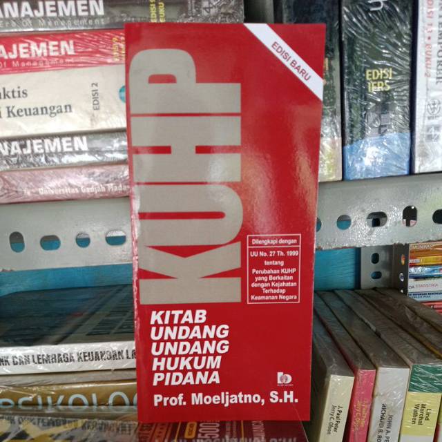 Jual KUHP Moeljatno | Shopee Indonesia