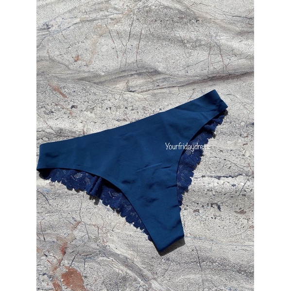 Jual SEAMFREE Victoriaa Secret brazillian lace back cheeky panties ...