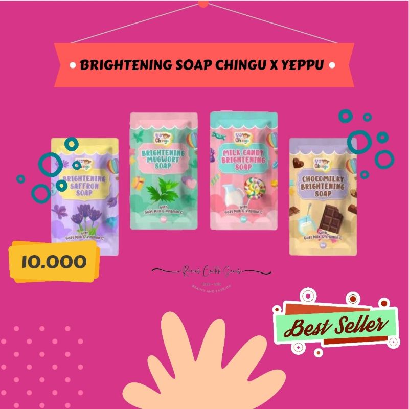 Jual READY STOCK SABUN CHINGU by KIYOWO X YEPPU YEPPU BRIGHTENING SOAP ...