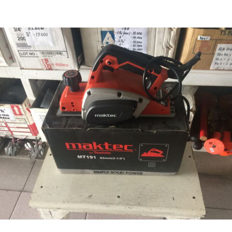 Jual Maktec MT192 / MT 192 Mesin Serut Ketam Kayu Power Planer | Shopee ...