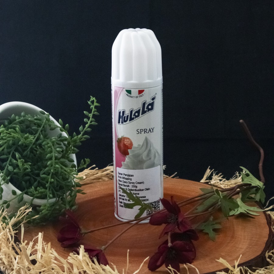 Jual HULALA ITALIAN WHIPPING CREAM SPRAY 250GR | Shopee Indonesia