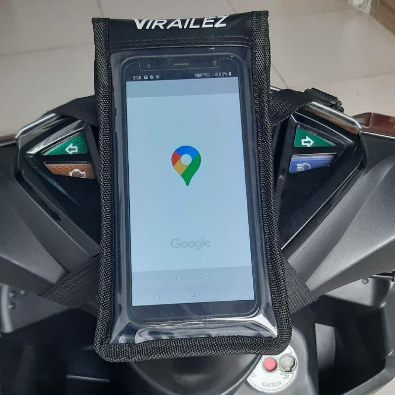 Jual Holder HP motor waterproof Tas hp motor anti air | Shopee Indonesia