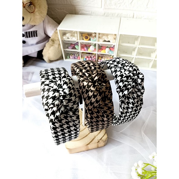Jual Bando Korea / Bando Simpul motif Segitiga | Shopee Indonesia