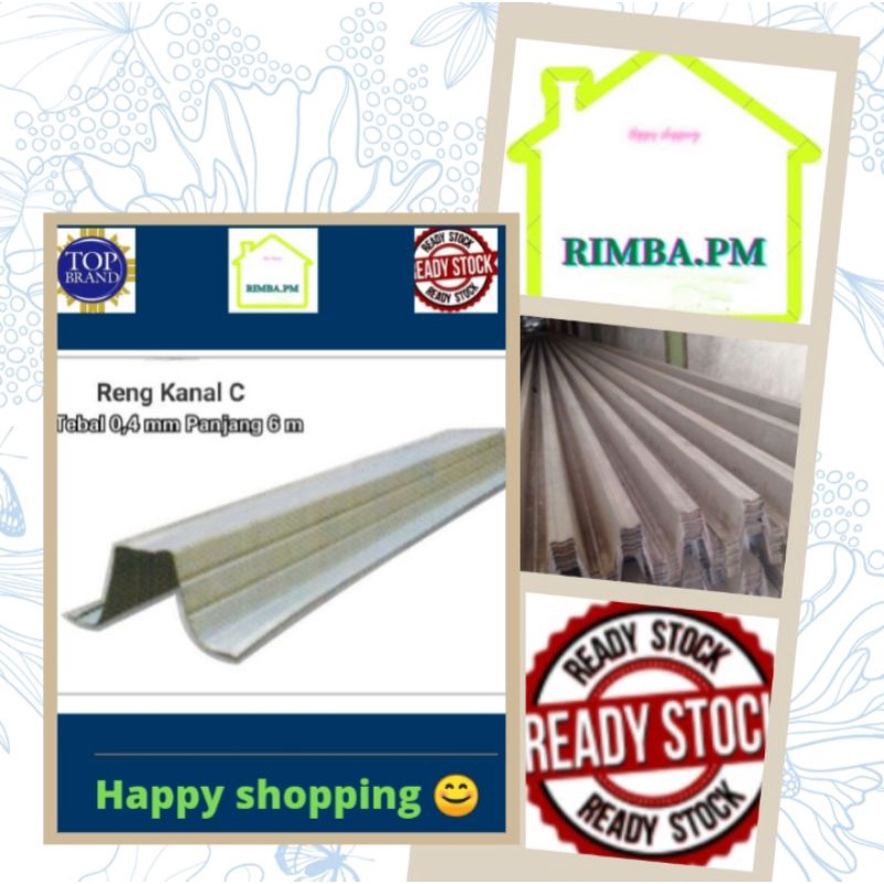Jual Reng Baja Ringan Kanal C R 30 x 40 Murah Berkualitas | Shopee ...