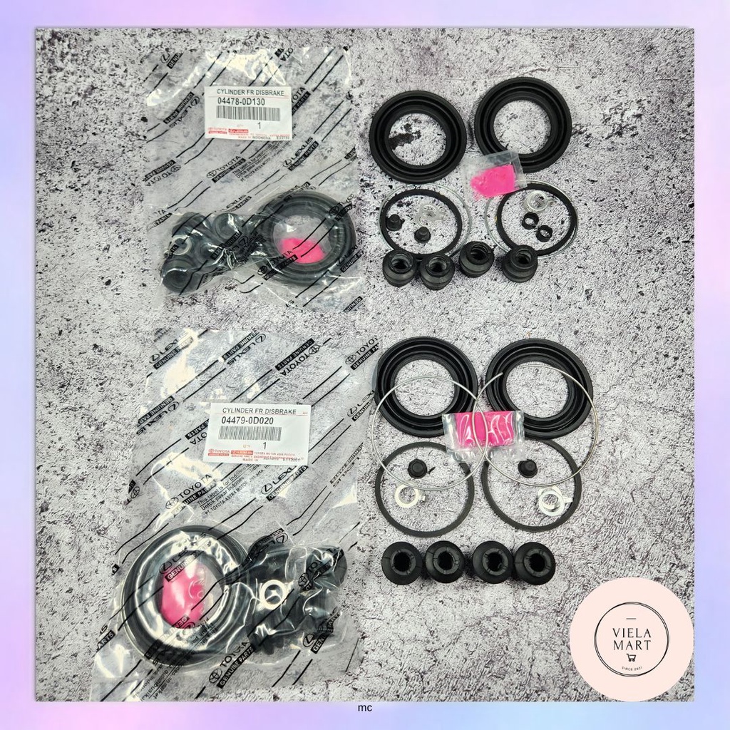 Jual Caliper Kit Karet Seal Rem Cakram Depan Vios Limo Altis Yaris ...
