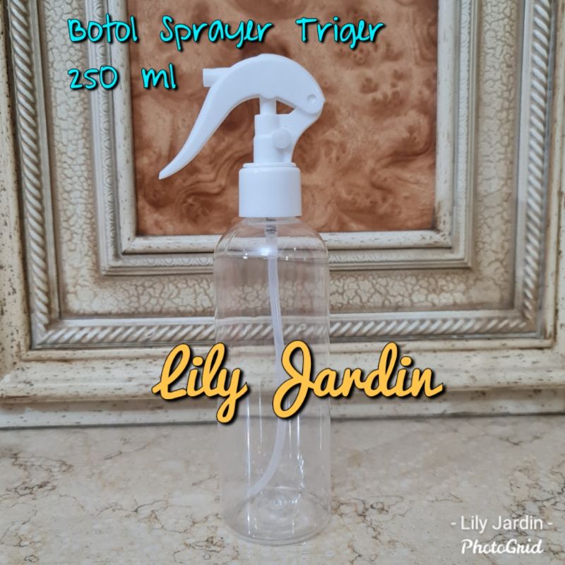 Jual Botol Sprayer Triger / Botol Handpump PET - 250 ml | Shopee Indonesia