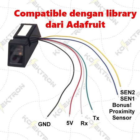 Jual Optical Fingerprint Reader Sensor Modul Sidik Jari Untuk Arduino ...
