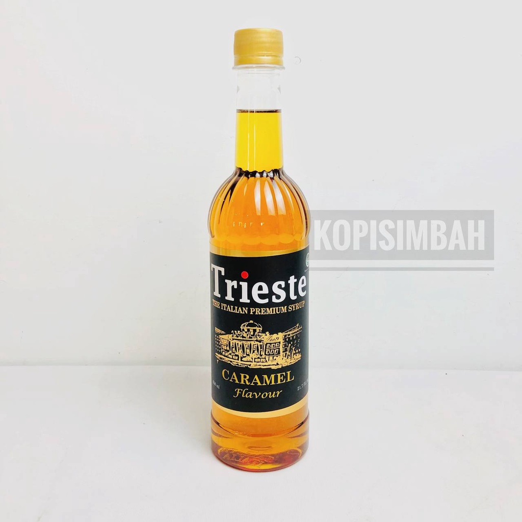 Jual Syrup TRIESTE Rasa CARAMEL 650 ml Italian Premium Sirup Karamel ...
