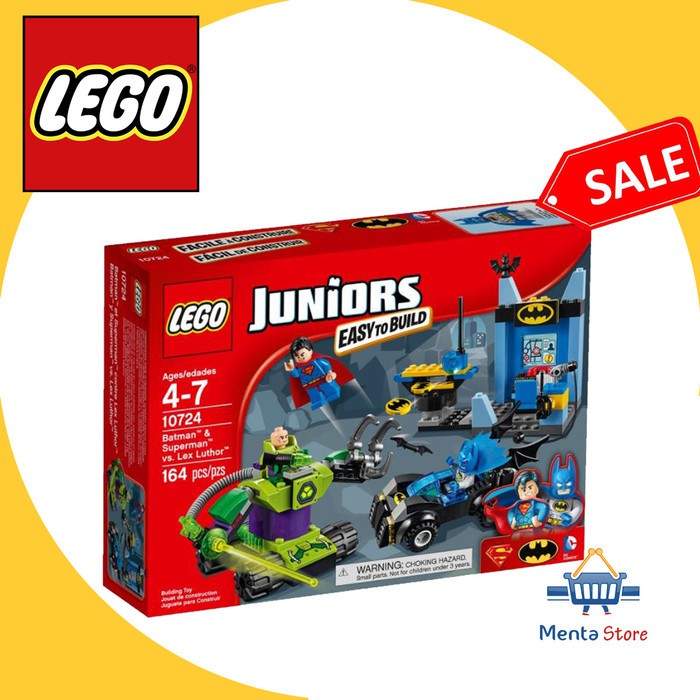 Jual LEGO Juniors 10724 Batman & Superman vs Lex Luthor 3 Minifigures ...