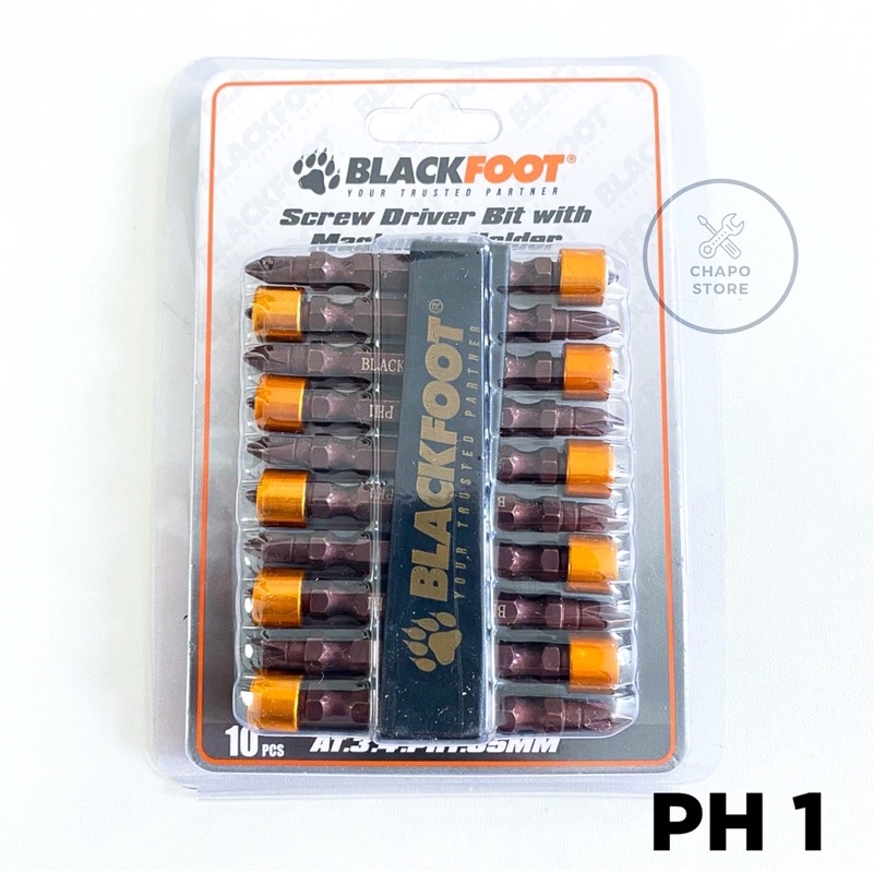 Jual (1pcs) Blackfoot mata obeng angin magnet ph1 ph2 blackfoot ...