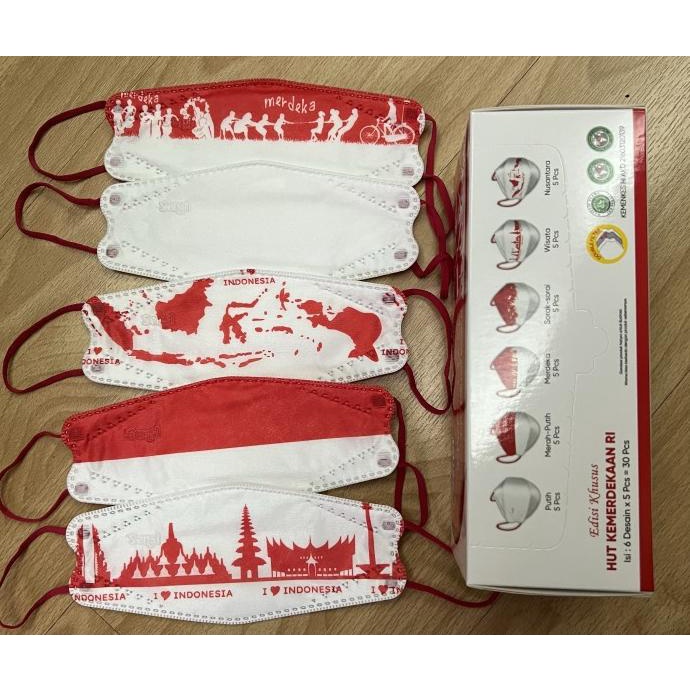 Jual MASKER MEDIS MERAH PUTIH EVO X SENSI 90-springdent Ayo Order ...