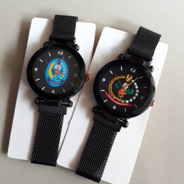 Jual Jam tangan custom Tali Magnet | Shopee Indonesia