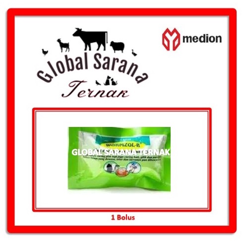 Jual Wormzol-B 1 Bolus (Obat Cacing Sapi / Kerbau Berspektrum Luas ...
