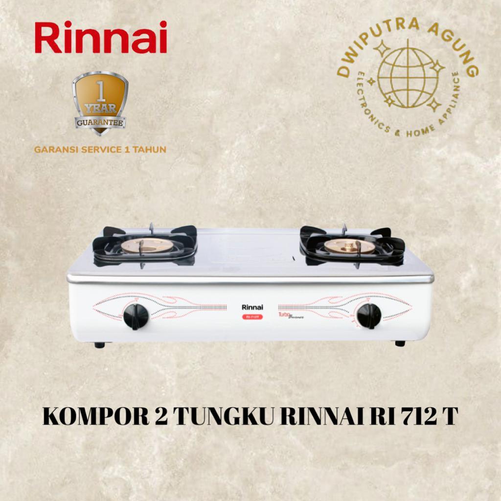 Jual KOMPOR GAS RINNAI 2 TUNGKU TURBO RI712T RI712TG RI-712T RI-712TG ...