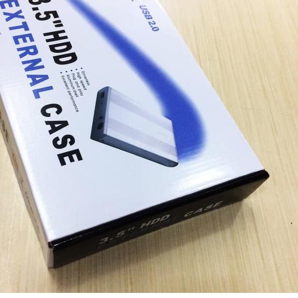 Jual Casing Hardisk External 3.5" SATA USB 2.0 HDD Case HDD Enclosure | Shopee Indonesia