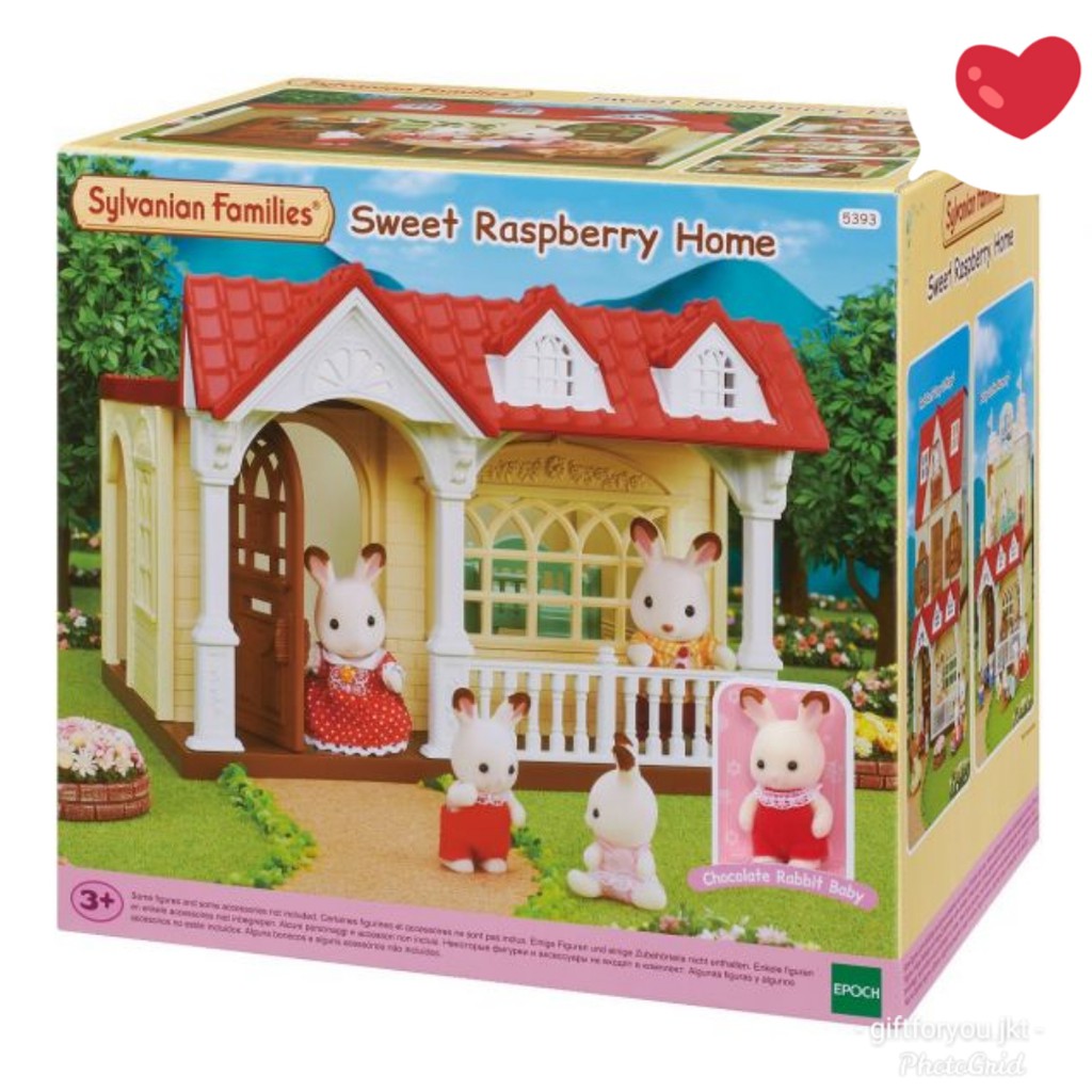 Jual Sylvanian Families Sweet Raspberry Home Rumah Boneka Mainan Anak ...