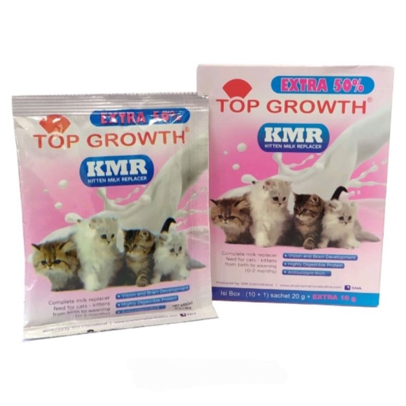 Jual Susu kucing Top Growth Sachet 30gr/sachet | Shopee Indonesia