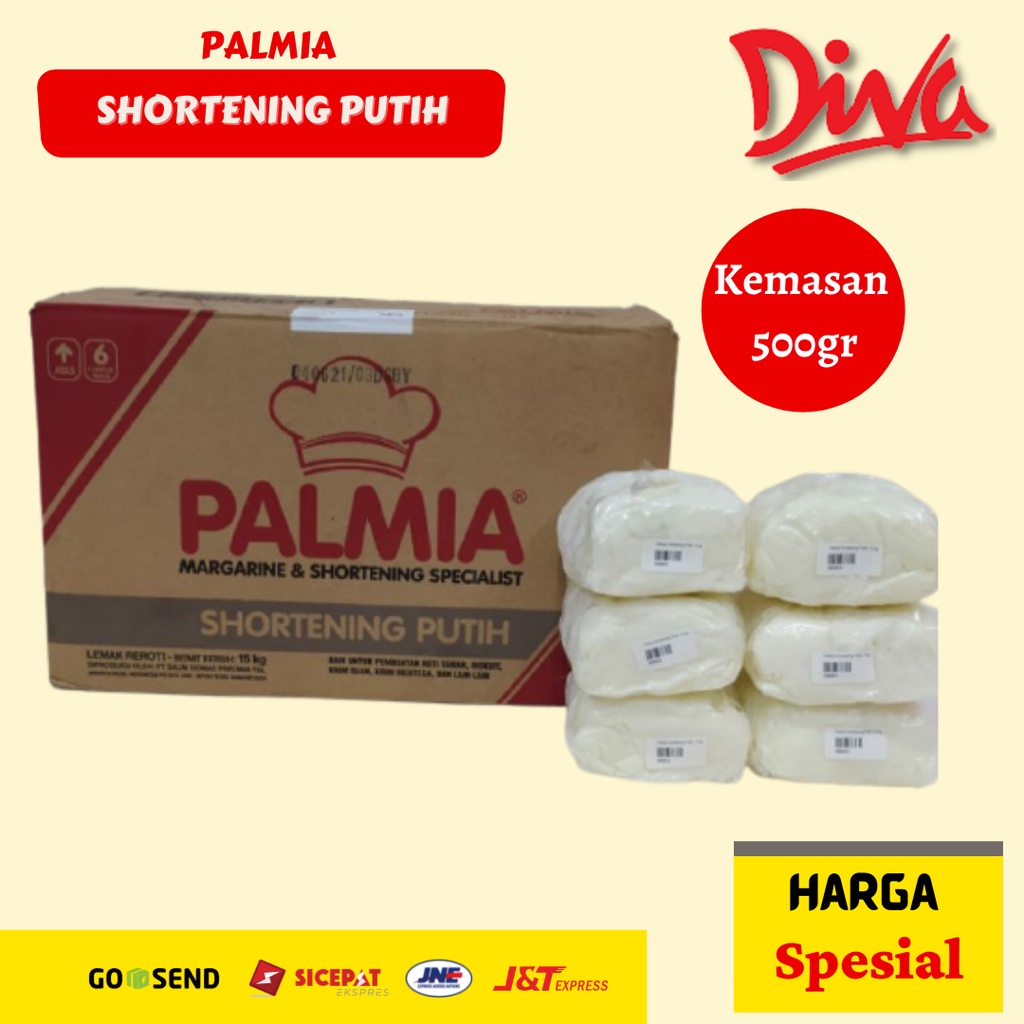 Jual [500gr] Palmia Shortening Putih - Palmia Putih | Shopee Indonesia
