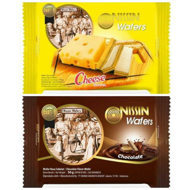 Jual Nissin Wafer Keju Coklat 50 Gr | Shopee Indonesia