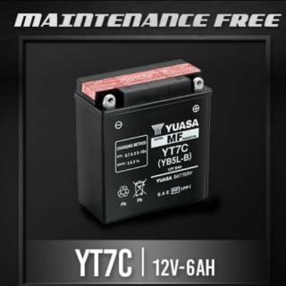 Jual Aki Accu Motor Yamaha Mio Sporty, Mio Smile, Vega R, Jupiter MX Lama YT7C YUASA Aki kering ...