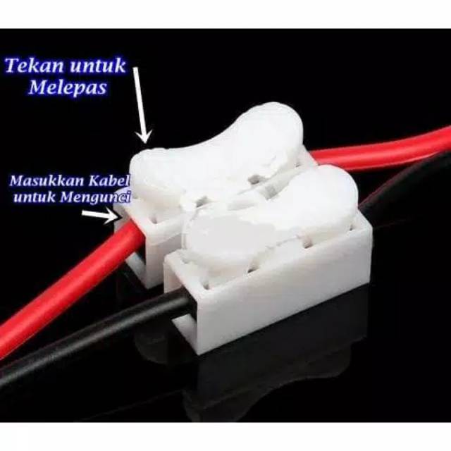 Jual Terminal Kabel 2x2 Quick Connect Listrik Spring System Terminal ...