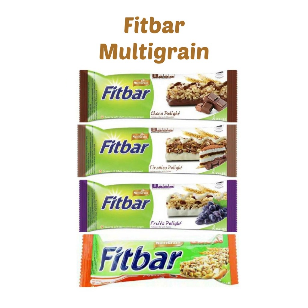 Jual (3PCS)Fitbar Multigrain SATUAN 20gr ECER energy bar diet | Shopee ...