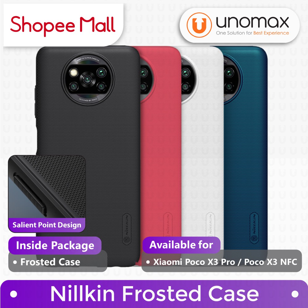 Jual Hard Case Xiaomi Poco X3 Pro / NFC Nillkin Frosted Casing | Shopee ...