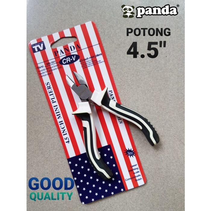 Jual TANG POTONG MINI 4,5INCH PANDA KARET | Shopee Indonesia
