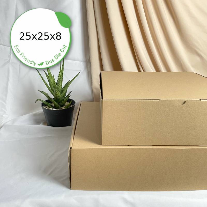 Jual Dus Packing 25x25x8 Die Cut - Karton Box Kardus Eco-Friendly ...