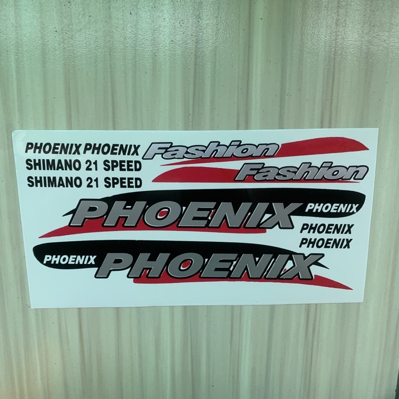 Jual Stiker Sepeda Phoenix Fashion Sticker Striping | Shopee Indonesia