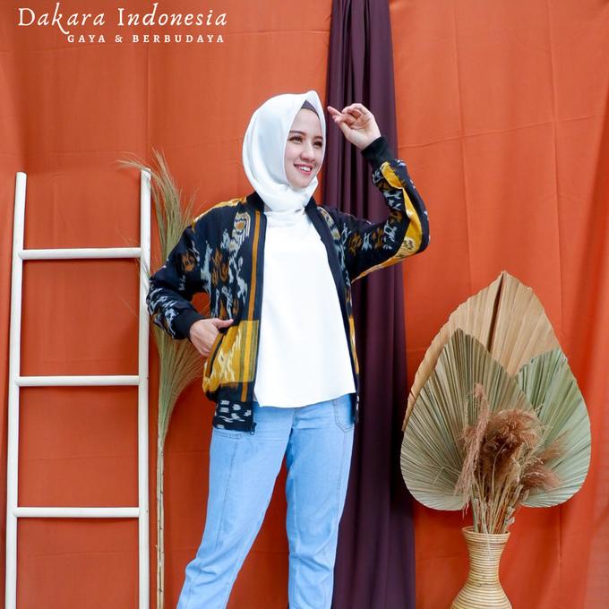 Jual Jaket Etnik Tenun Ikat Dakara Indonesia Di004 Premium | Shopee ...