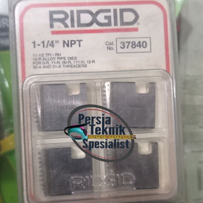 Jual Mata senai RIDGID 1 - 1/4" NPT ALLOY pipe dies | Shopee Indonesia