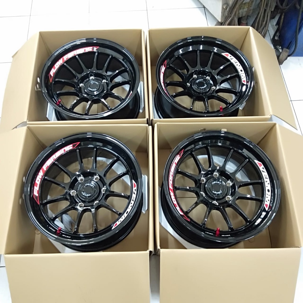 Jual Original Velg Mobil Pajero Fortuner Lenso Venom 5 R18X9 H6X139,7 ET 0 Black Glossy | Shopee ...