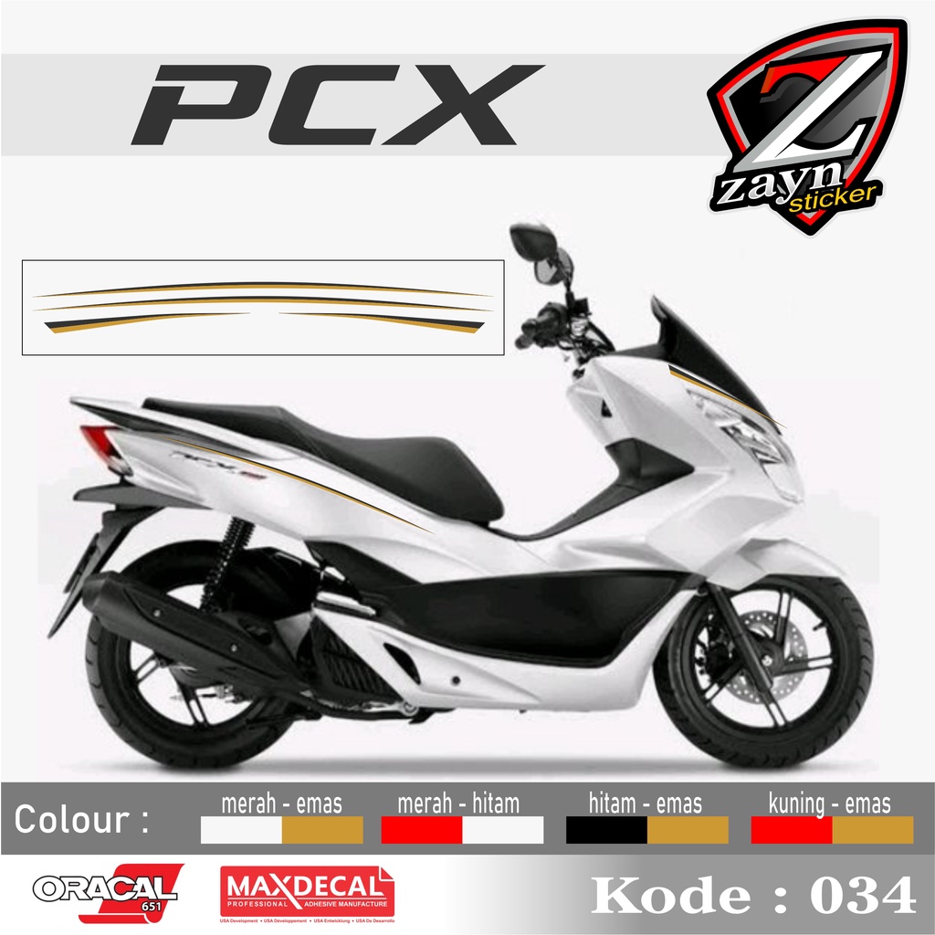 Jual TERMURAH, LIST STRIPING STIKER CUTTING STICKER PCX CBU | Shopee ...